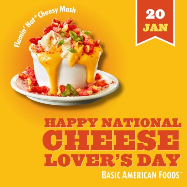 Happy National Cheese Lover's Day! - Basic American Foods - Corporate